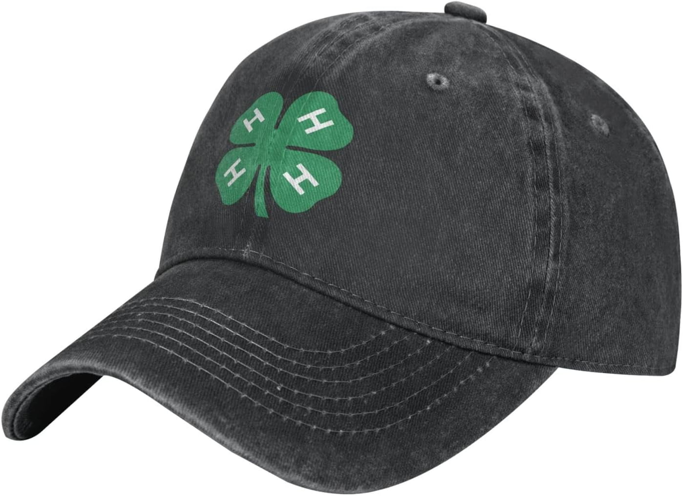 4-H Clover Baseball Cowboy Hat Adjustable Trucker Hat - Walmart.com