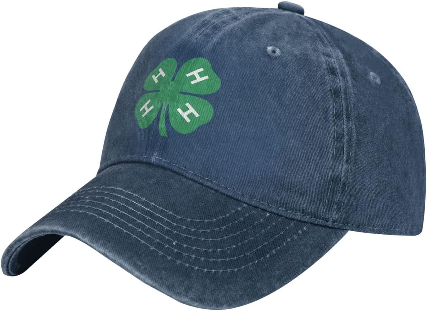 4 H Clover Baseball Cowboy Hat Adjustable Trucker Hat - Walmart.com