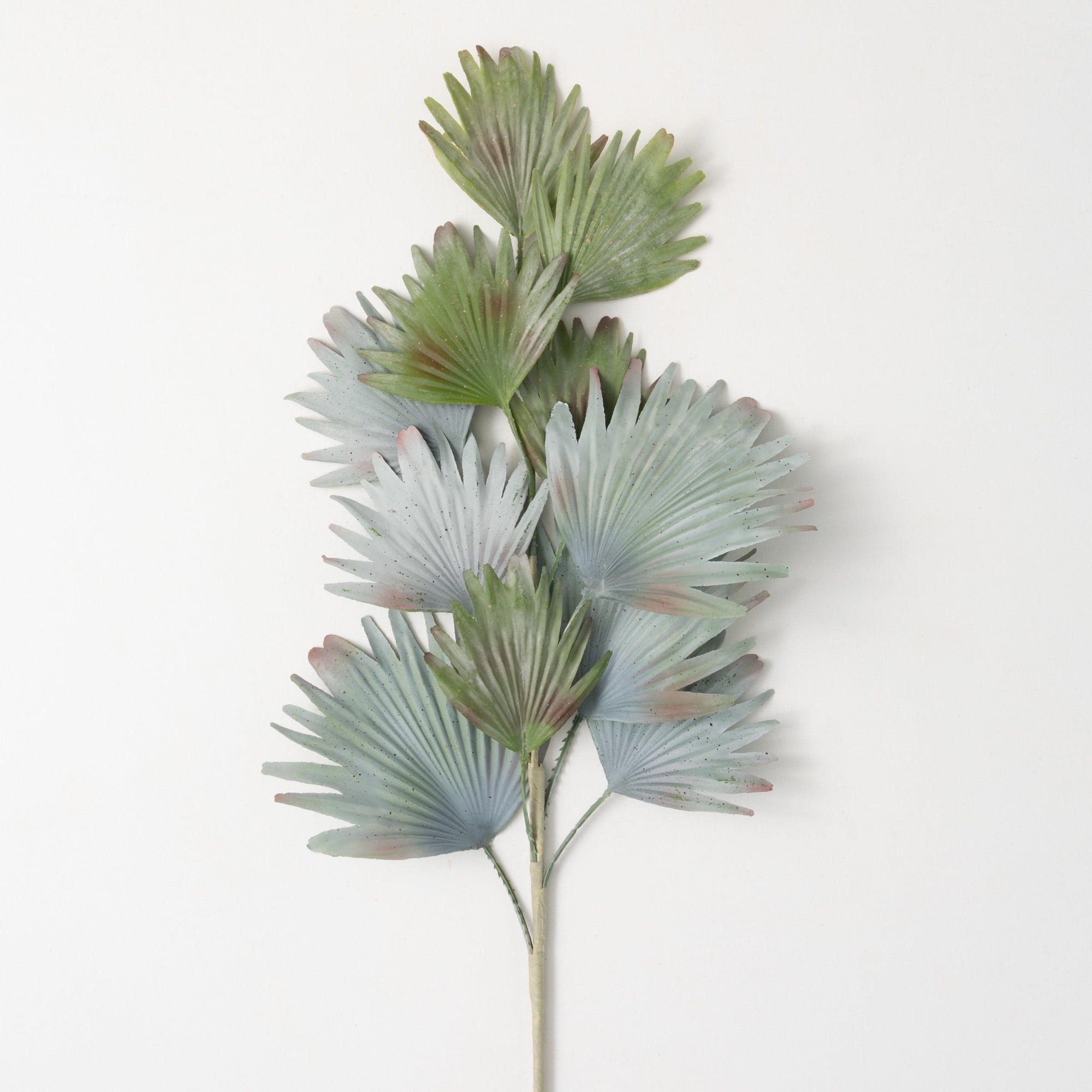 4'H Sullivans Oversized Dusty Palm Spray, Green - Walmart.com