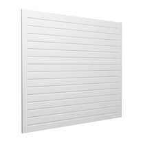 SKYSHALO Slatwall Panels, 2-Pack Black Wall Panels for Garage 24"H x 48 ...