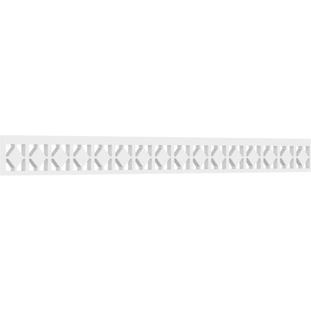4"H x 5/8"P x 48"L Glenburn Architectural Grade PVC Running Trim ...