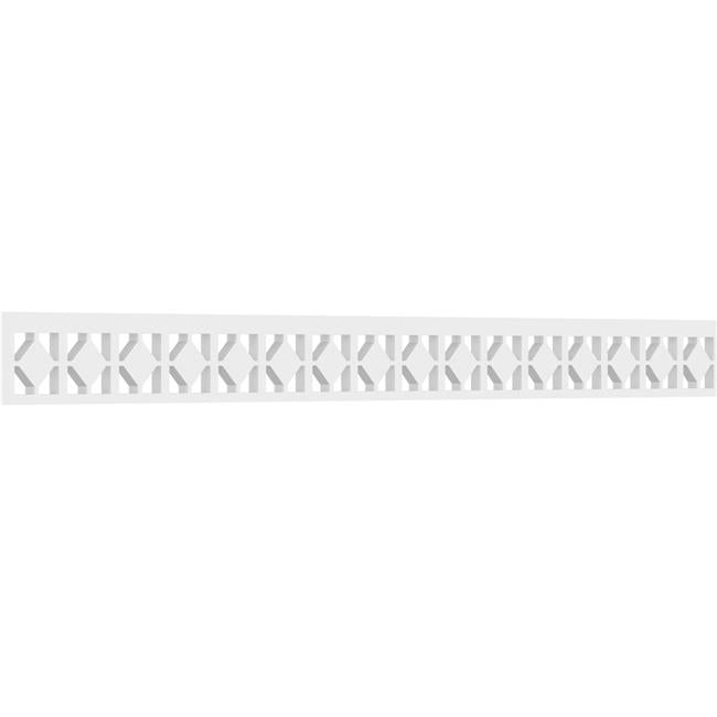 4"H x 5/8"P x 48"L Glenburn Architectural Grade PVC Running Trim ...