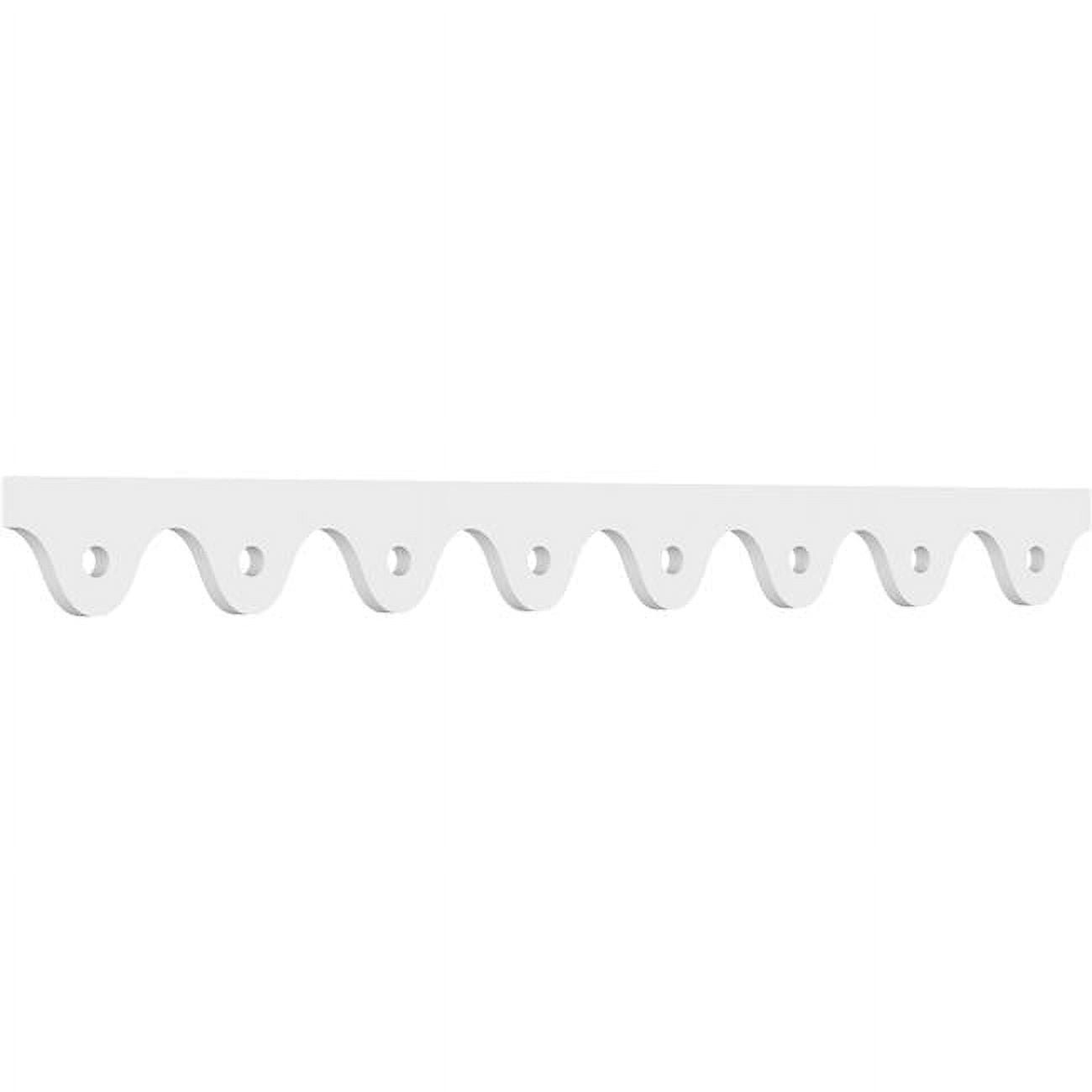 4"H x 5/8"P x 48"L Havana Architectural Grade PVC Running Trim ...