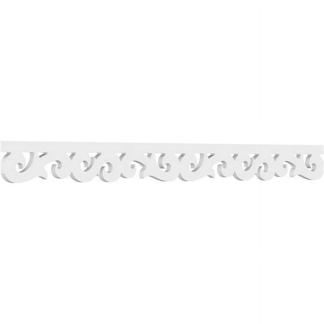 4"H x 5/8"P x 48"L Hemlock Architectural Grade PVC Running Trim ...
