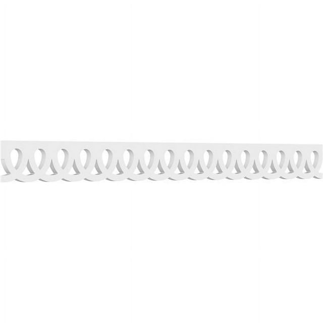 4"H x 5/8"P x 48"L Meridian Architectural Grade PVC Running Trim ...