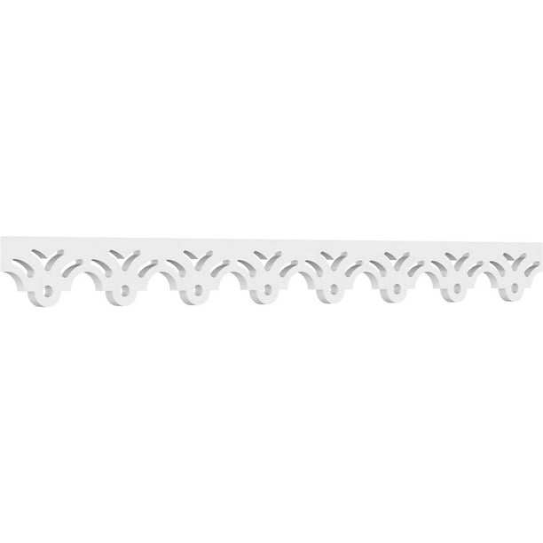 4"H x 5/8"P x 48"L Robertson Architectural Grade PVC Running Trim ...