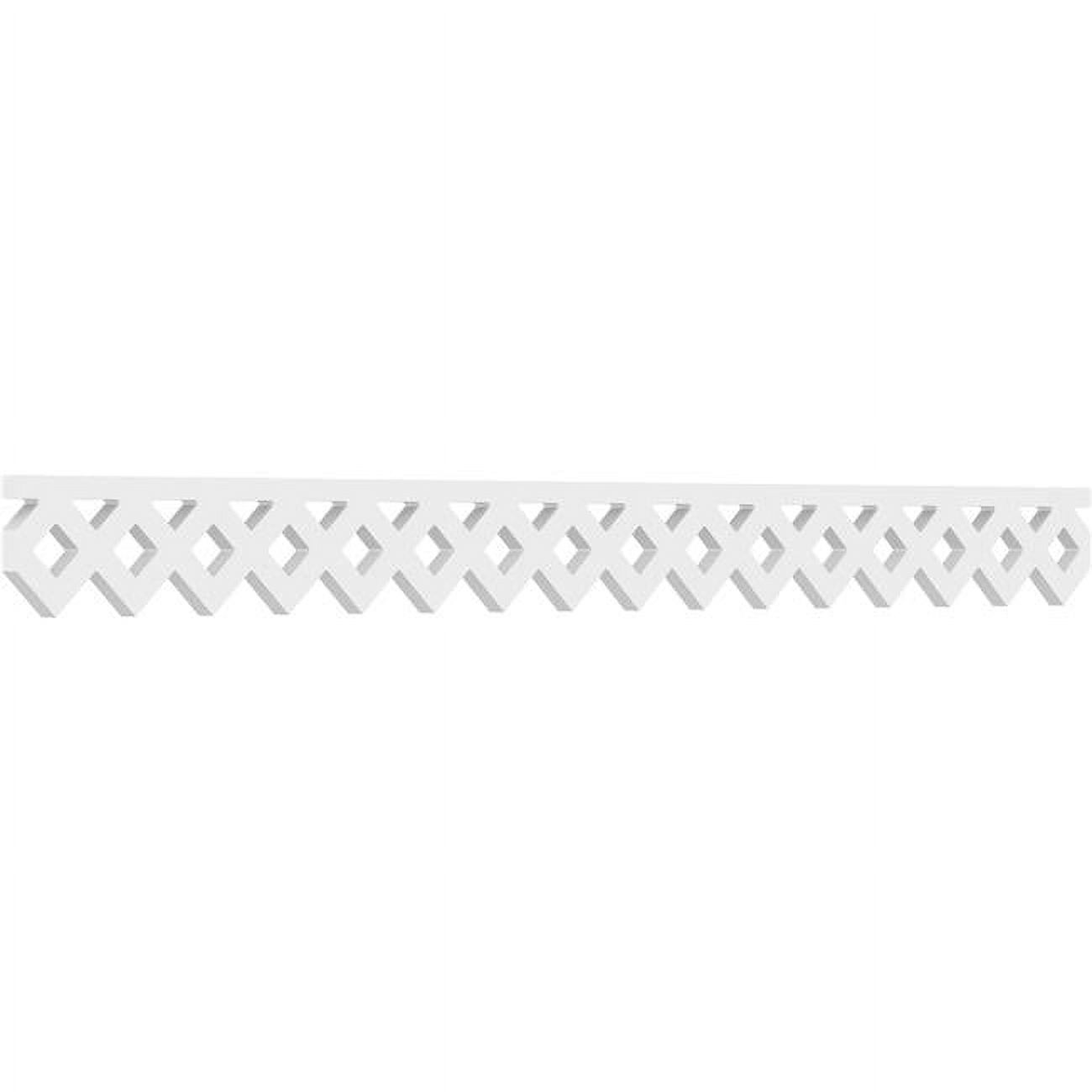 4"H x 5/8"P x 48"L Wolford Architectural Grade PVC Running Trim ...