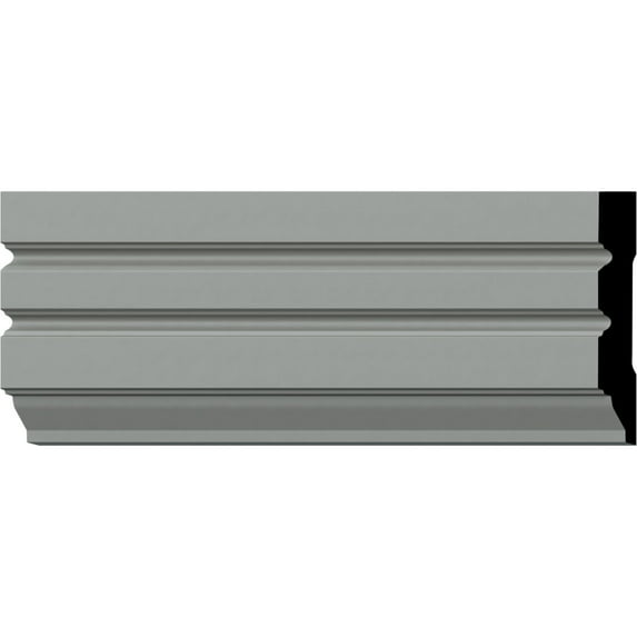 4"H x 5/8"P x 94 1/2"L Fluted Panel Window & Door Casing - Walmart.com