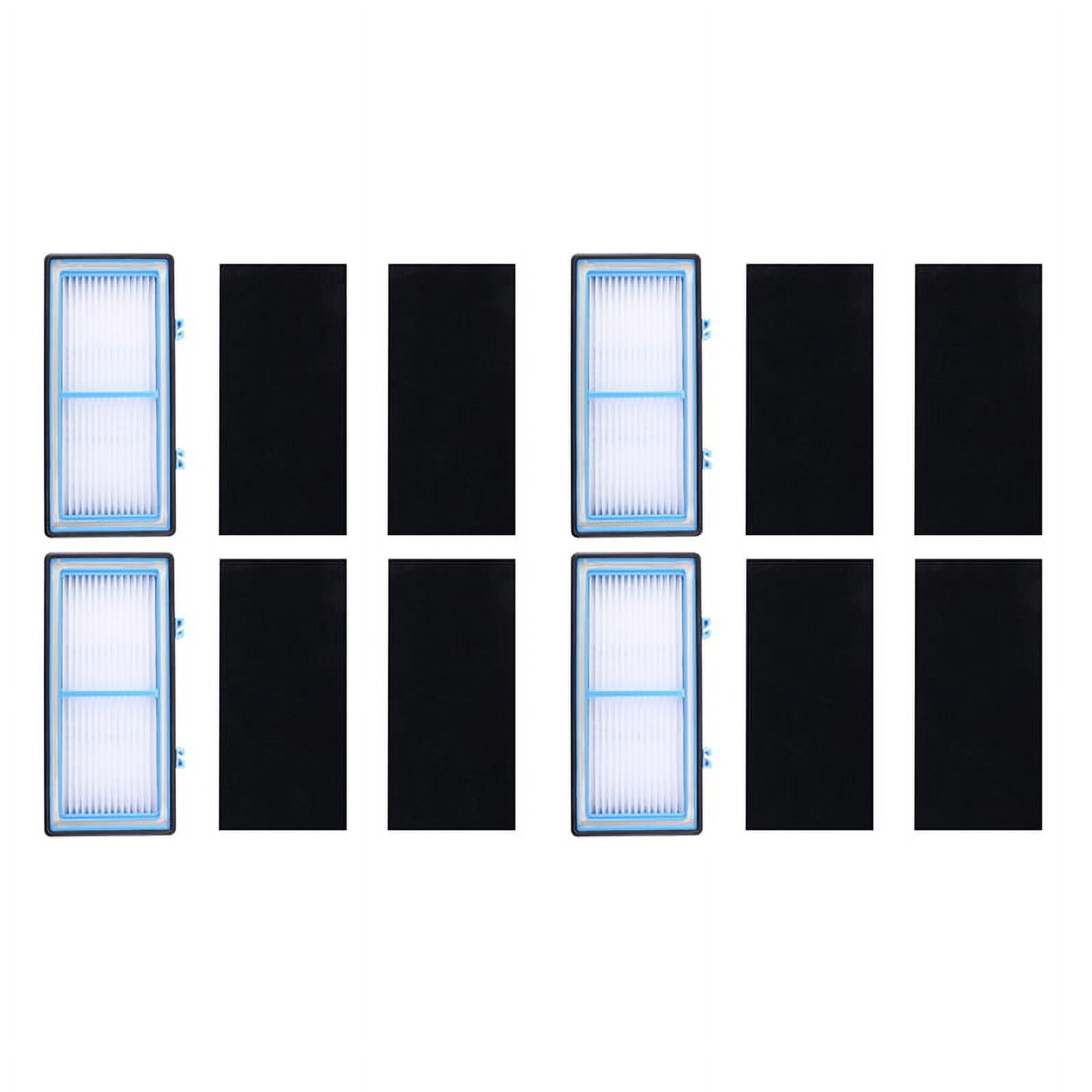 4 HEPA + 8 Carbon Booster Filters for AER1 Type Total Air Filter ...