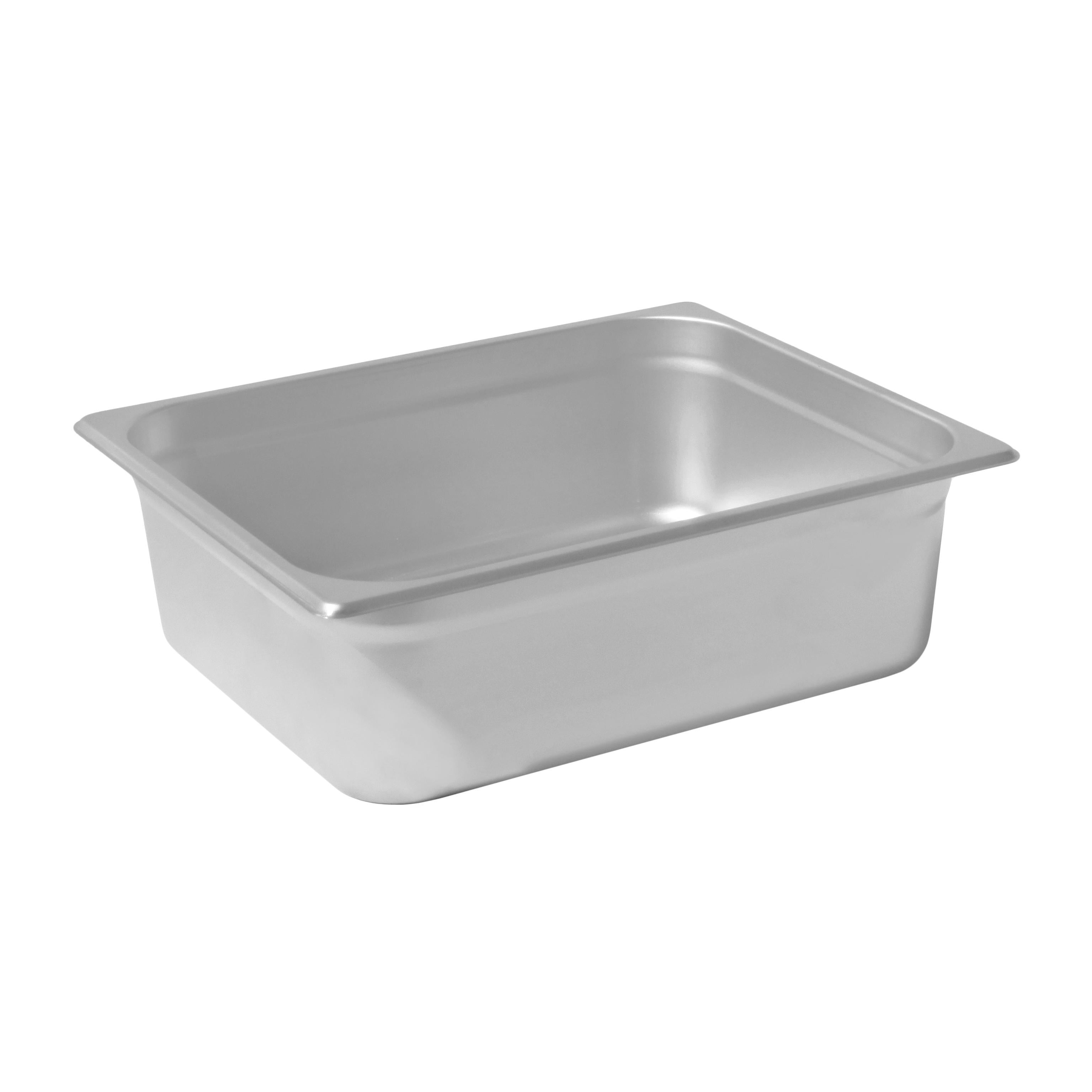 4" Half Size Stainless Steam Table Pan, Each - Walmart.com