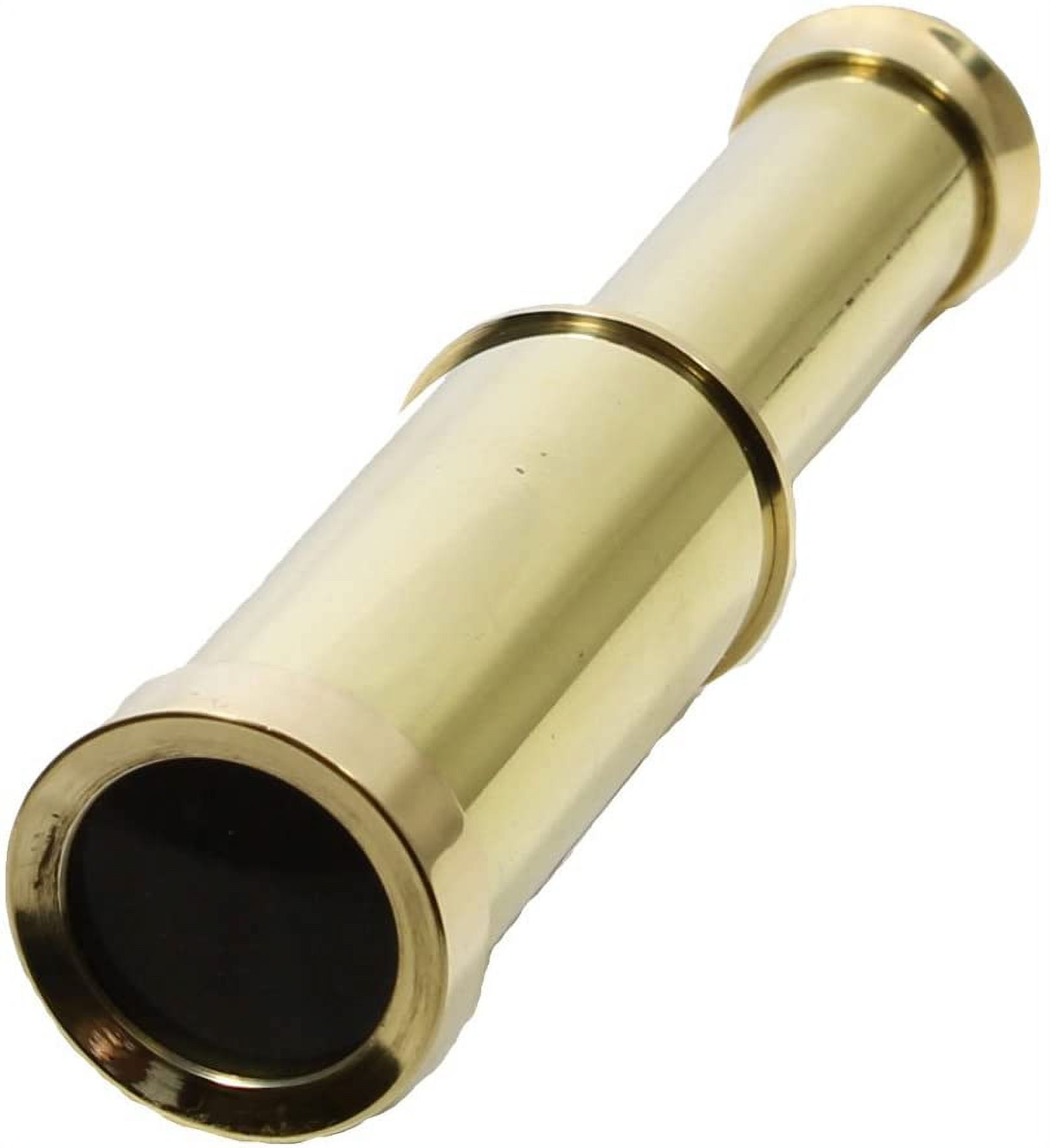 4" Handheld Brass Maritime Pirate Telescope: Nautical Spy Glass ...