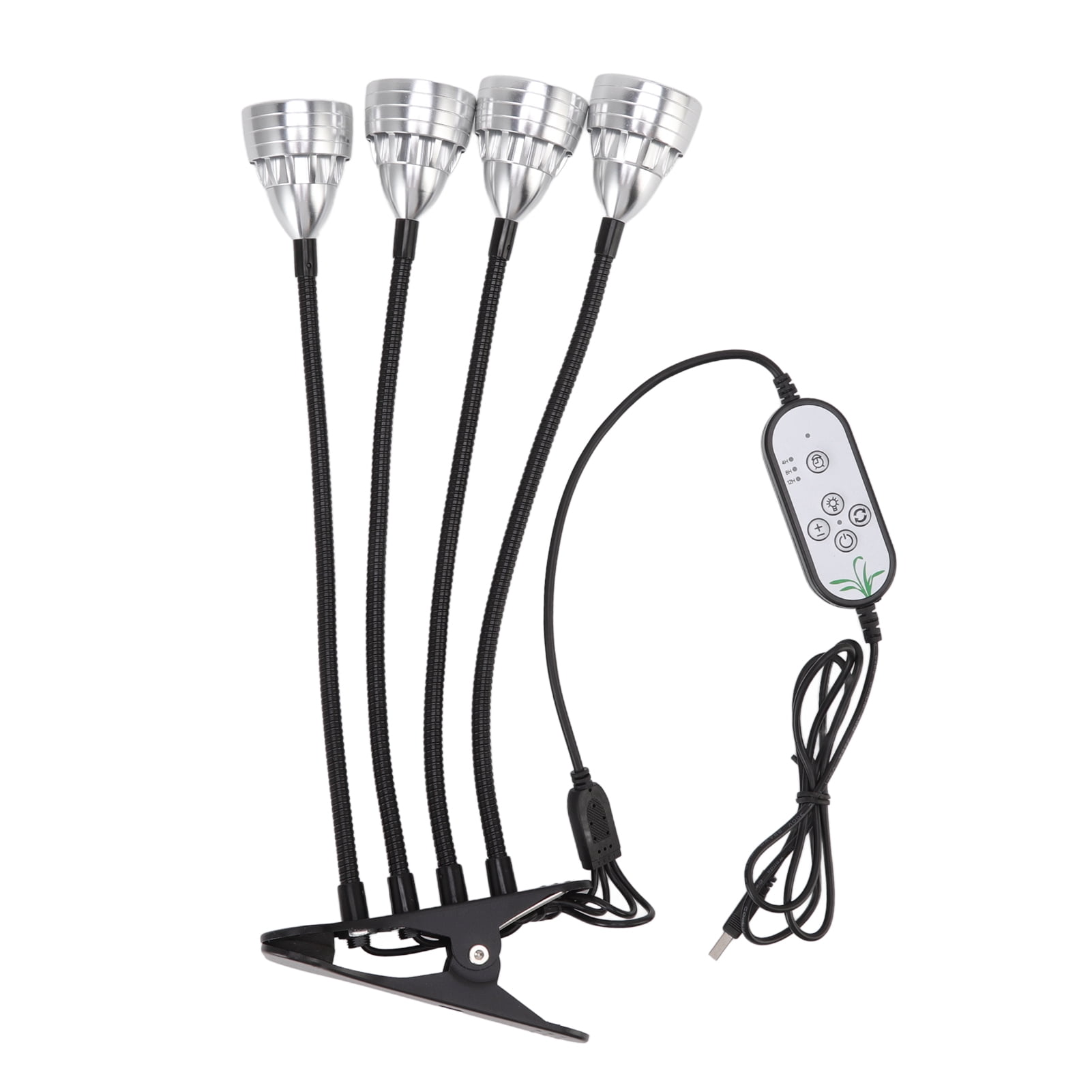 4-Head Bendable LED Grow Light in Aluminium Alloy, USB-Powered ...