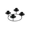 4-Head Bent Candle Holder - Spiral Candelabra for Christmas Candlelight ...