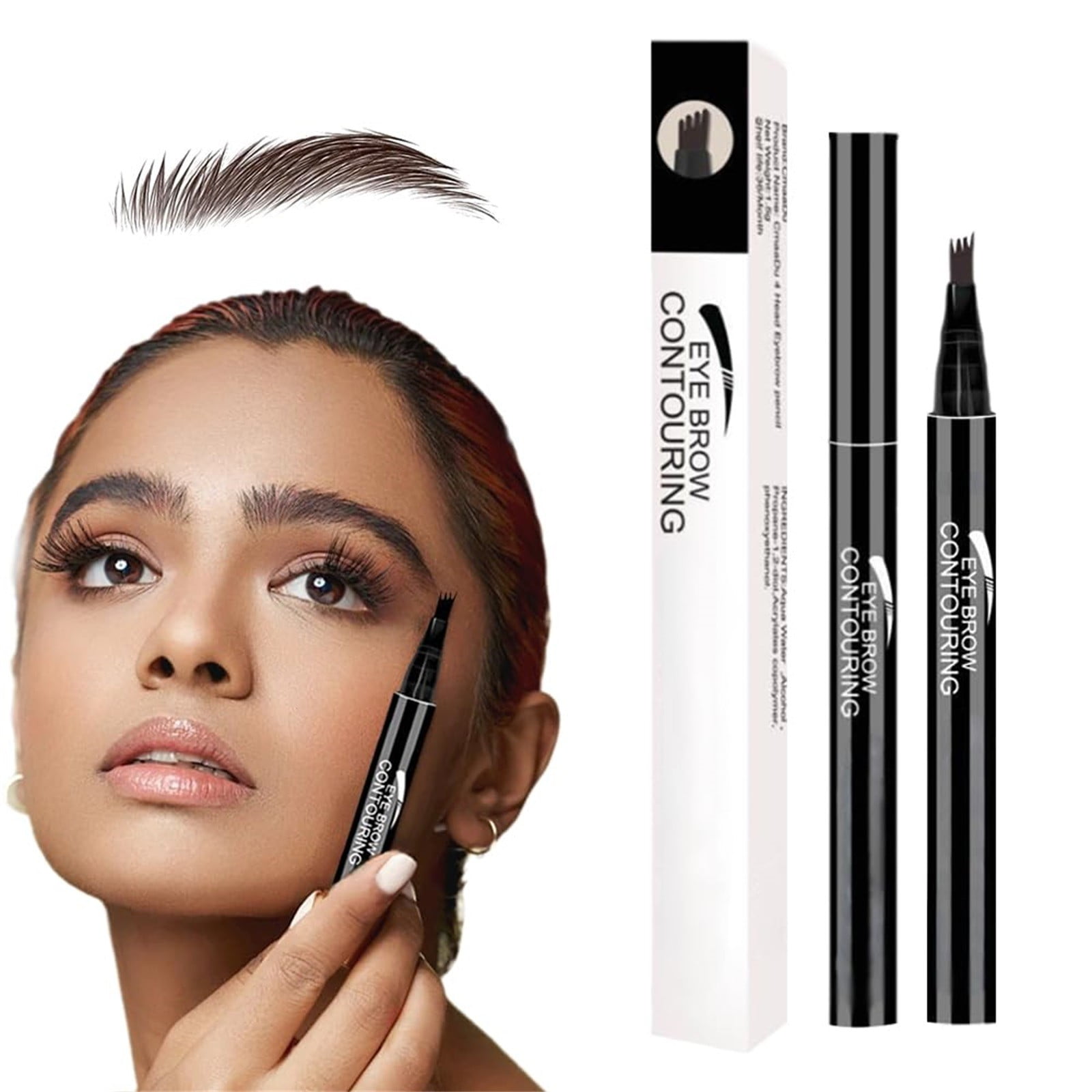 4 Head Split Long Lasting Eyebrow Pencil 2024 New 3D Microblading ...