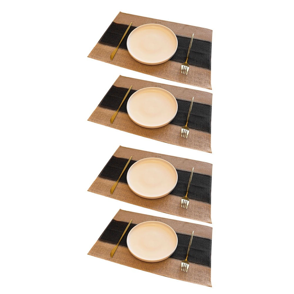 4 Heat18× 12Inch-Resistant Dining Table Mats For Hotels, Kitchens ...