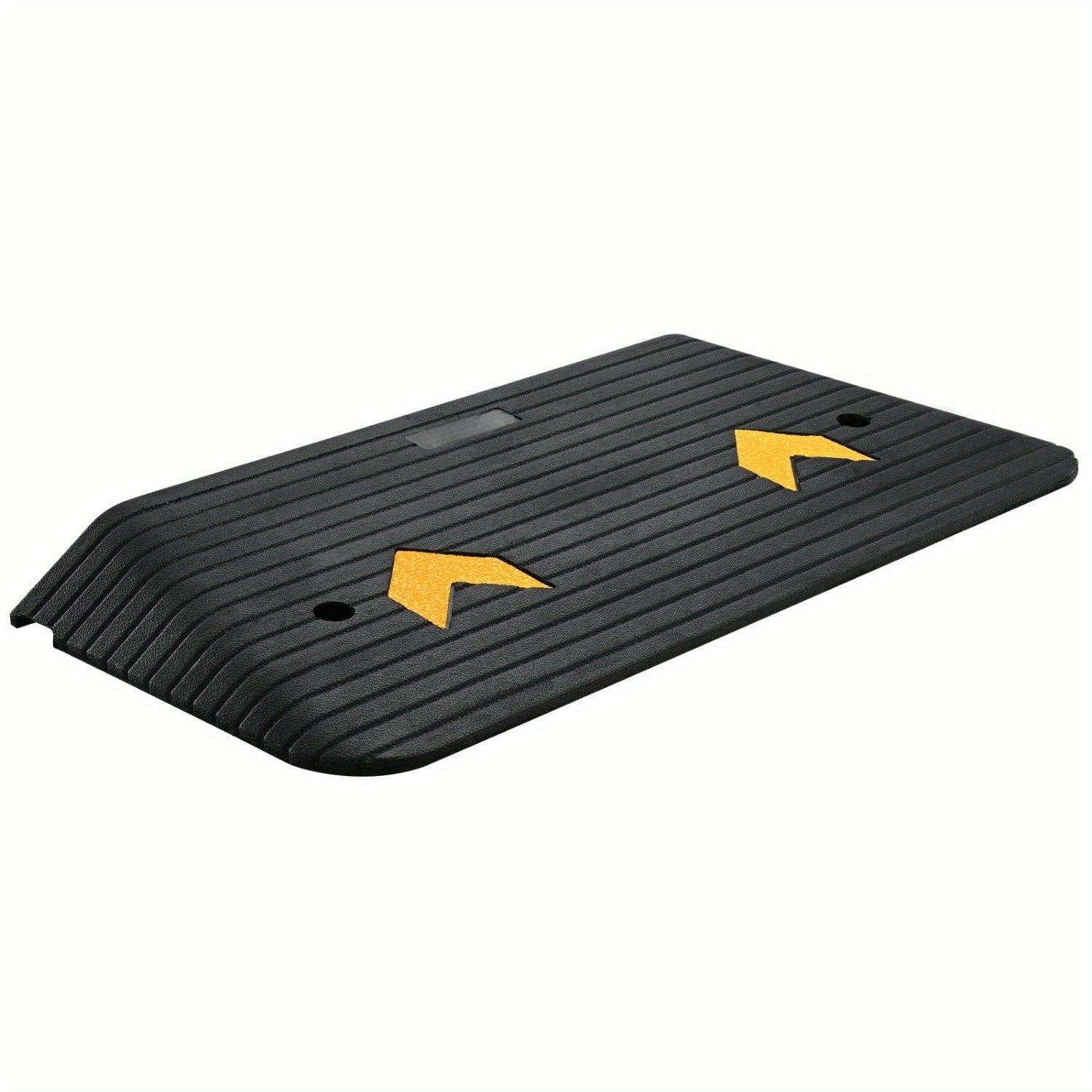 4" Heavy-Duty Threshold Ramp – Non-Slip Portable Ramp for Wheelchairs ...