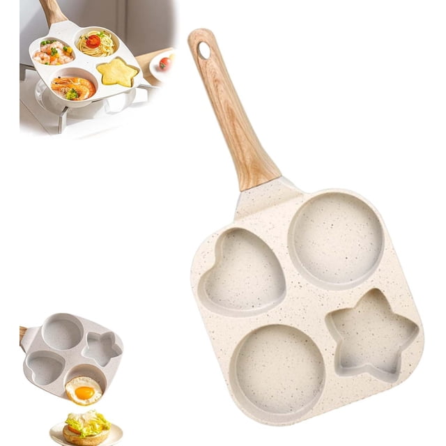 4 Hole Non Stick Egg Frying Pan, Non Stick Egg Frying Pans 4 Holes ...