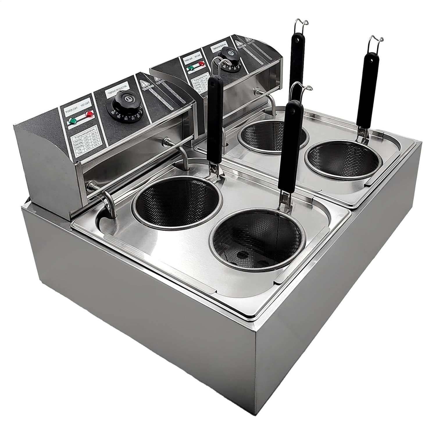 4 Hole Noodle Cooking Machine,1.5KW Commercial Pasta Cooker W/Removable ...