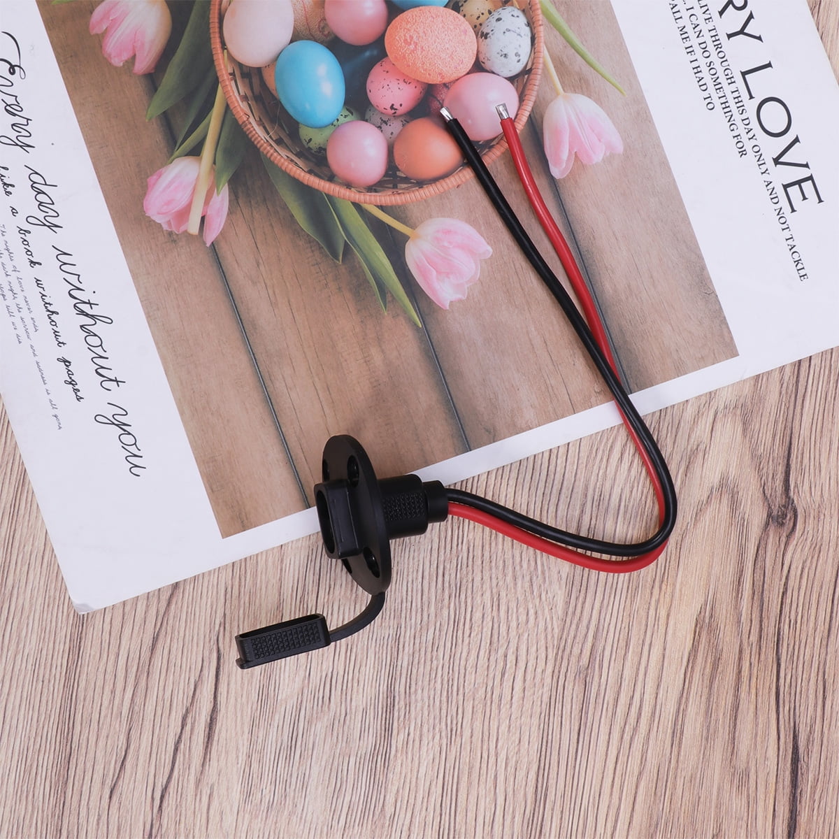 4 Hole SAE Power Connect Cable Chassis Assembled Use Waterproof ...