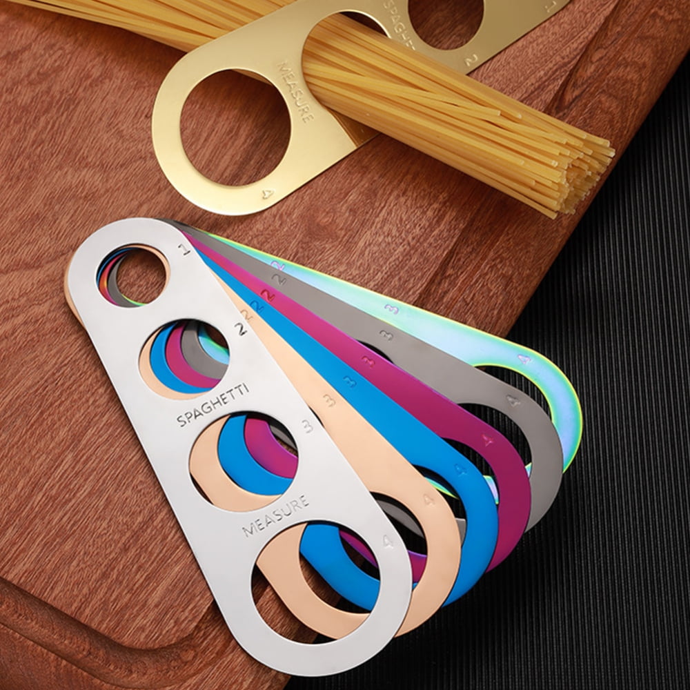 4-Hole Stainless Steel Spaghetti Measure Tool for Spaghetti Pasta ...