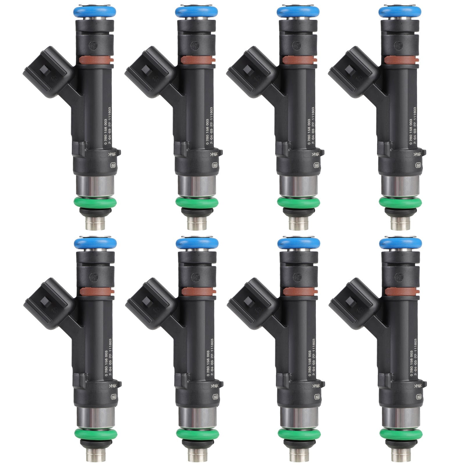 4 Holes SCITOO Fuel Injectors Fit for 2004 for Ford for F-150 5.4L ...