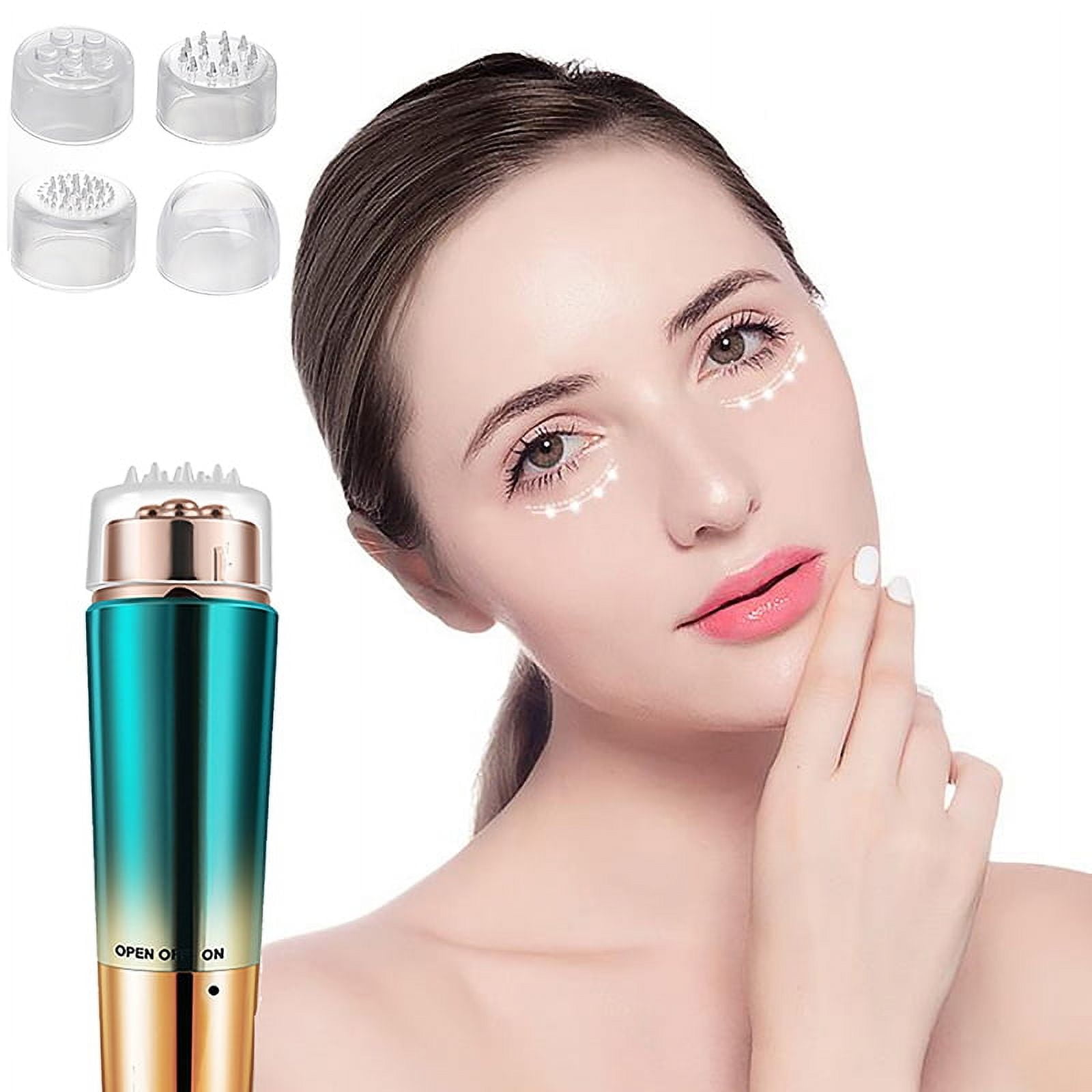4 IN 1 Electric Eye Massager Beauty Device Eye Cream Accelerate ...