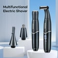 4 IN 1 Electric Shaver Rechargeable Beard Electric Razor For Men Women ...