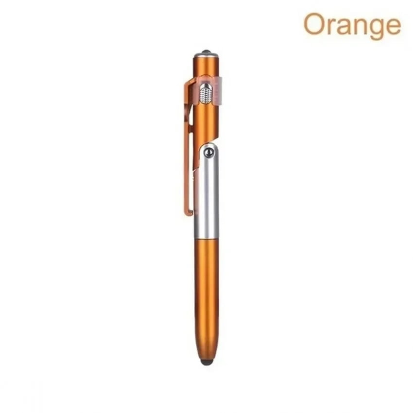 4 IN 1 Multifunction Touch Pen Ballpoint Pens with LED Light Folding ...