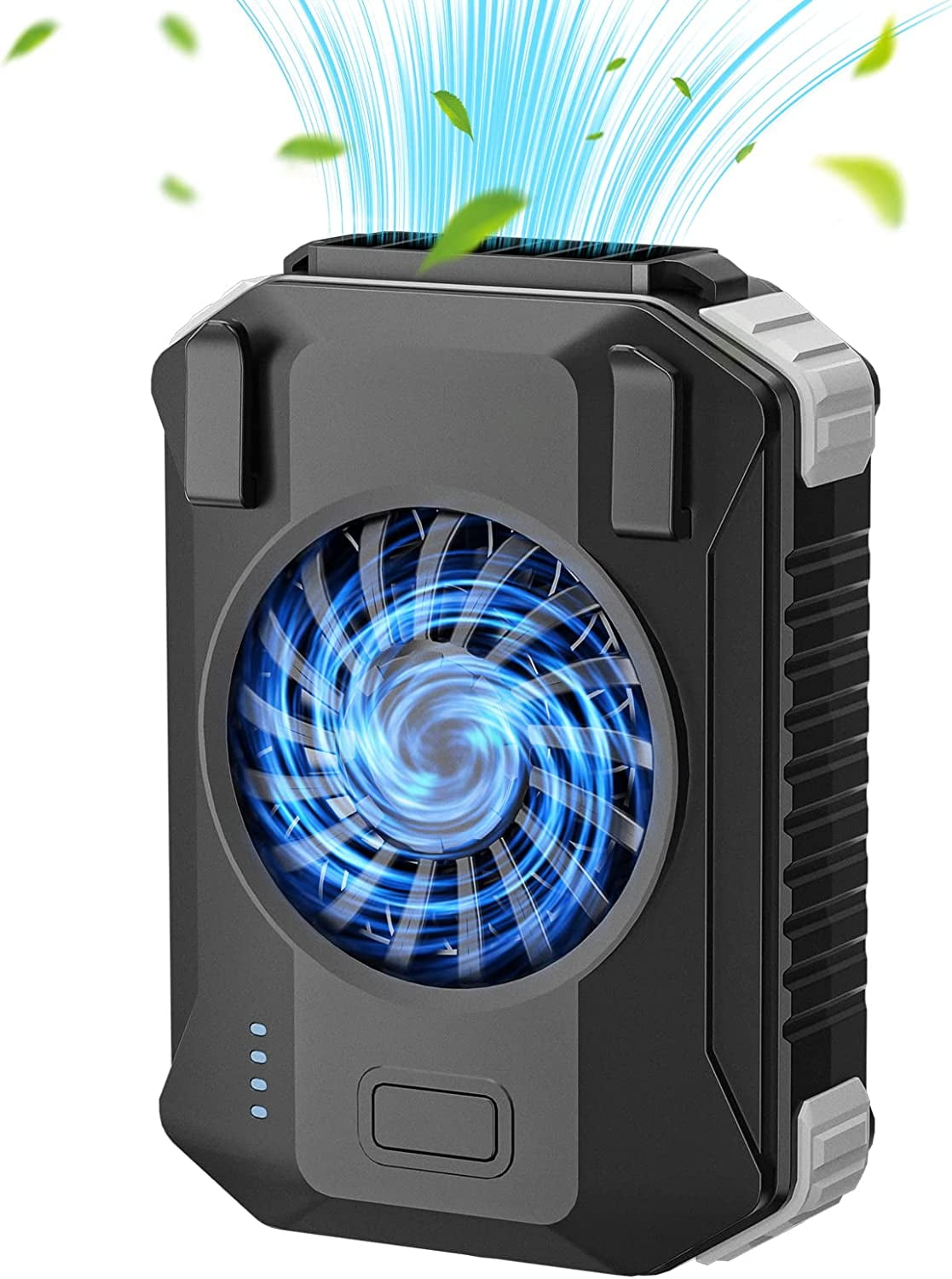 Luniquz 4-in-1 Upgraded 3 Speeds Strong Airflow 10000mAh Portable ...