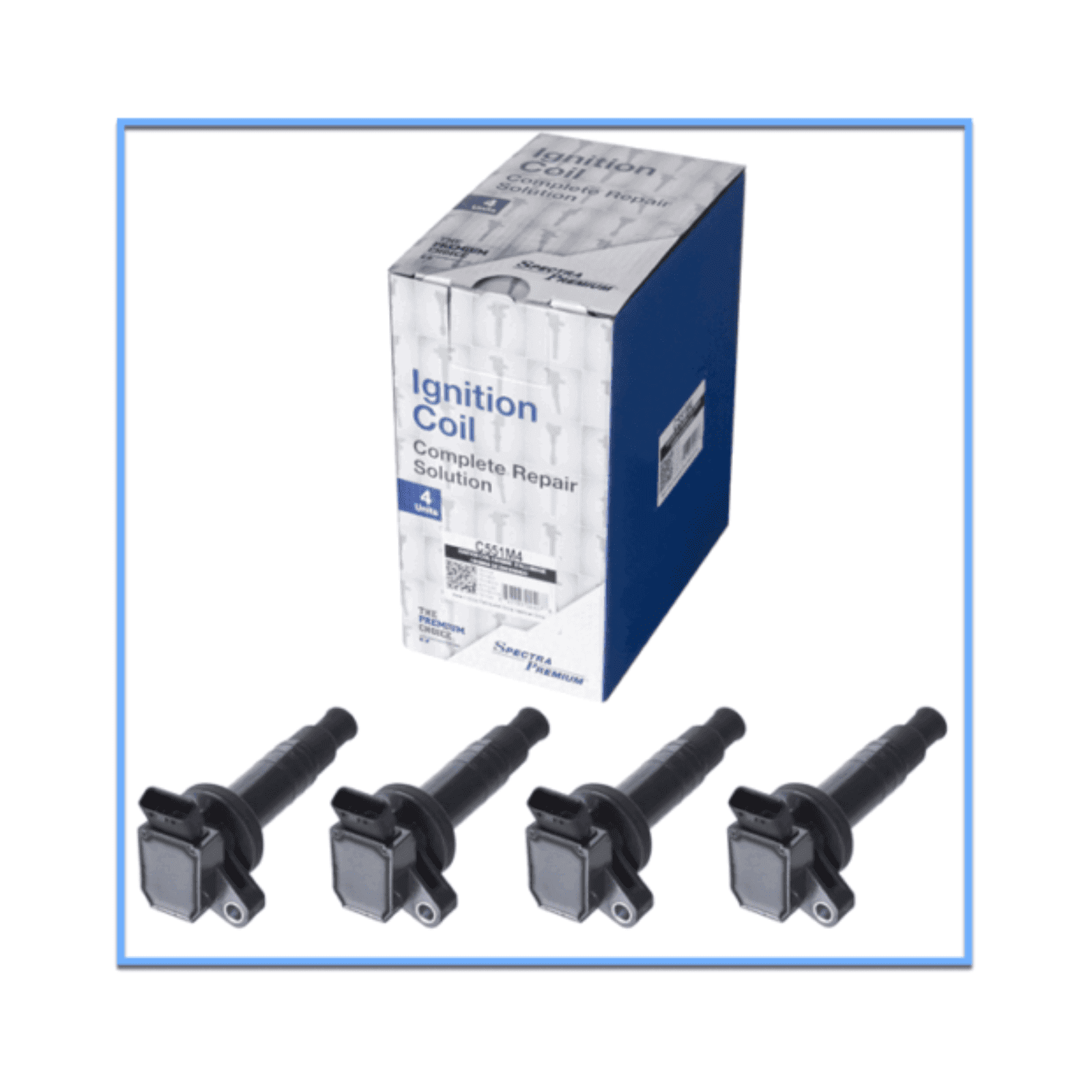 4 Ignition Coils For Chevy Pontiac Toyota Replace OEM # 94859442 1.8L ...