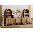 4-In-1 71"H Tall Kitchen Pantry Storage Cabinet,Large Mid-Century ...