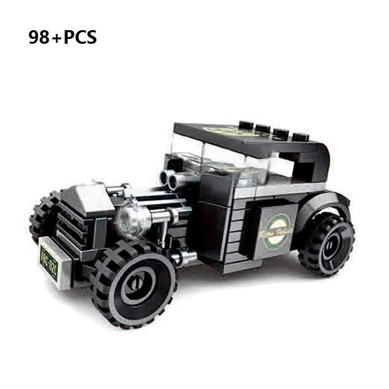 4 In 1 Buggy Building Blocks Speed Sports Vehicle Technical Model ...