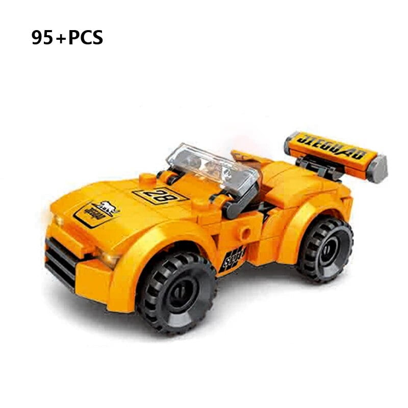 4 In 1 Buggy Building Blocks Speed Sports Vehicle Technical Model ...