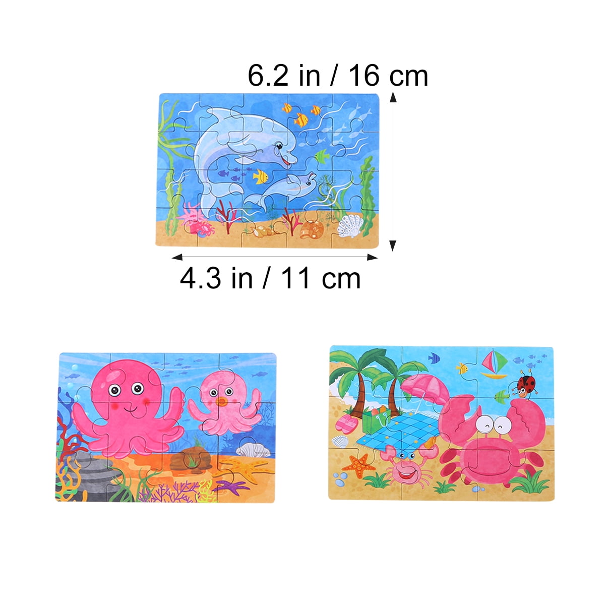 4-In-1 Education And Learning Intelligence Toys Dolphins Octopus Crab ...