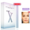 4 In 1 Facial Skincare Therapy Wand EMS Microcurrent Red Light Therapy ...