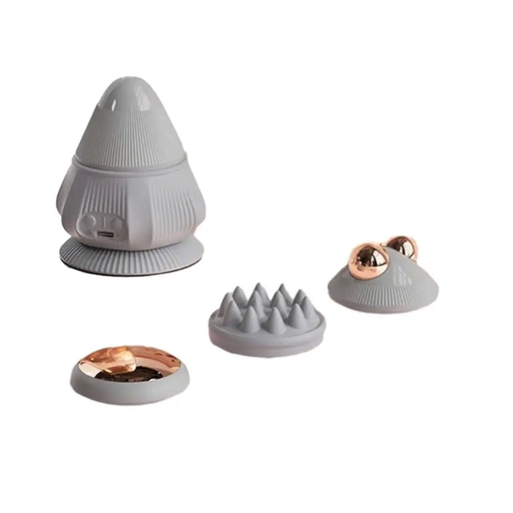 4 In 1 Fascia Massager Ball Adsorption Type Ball Massage Cone Fitness ...