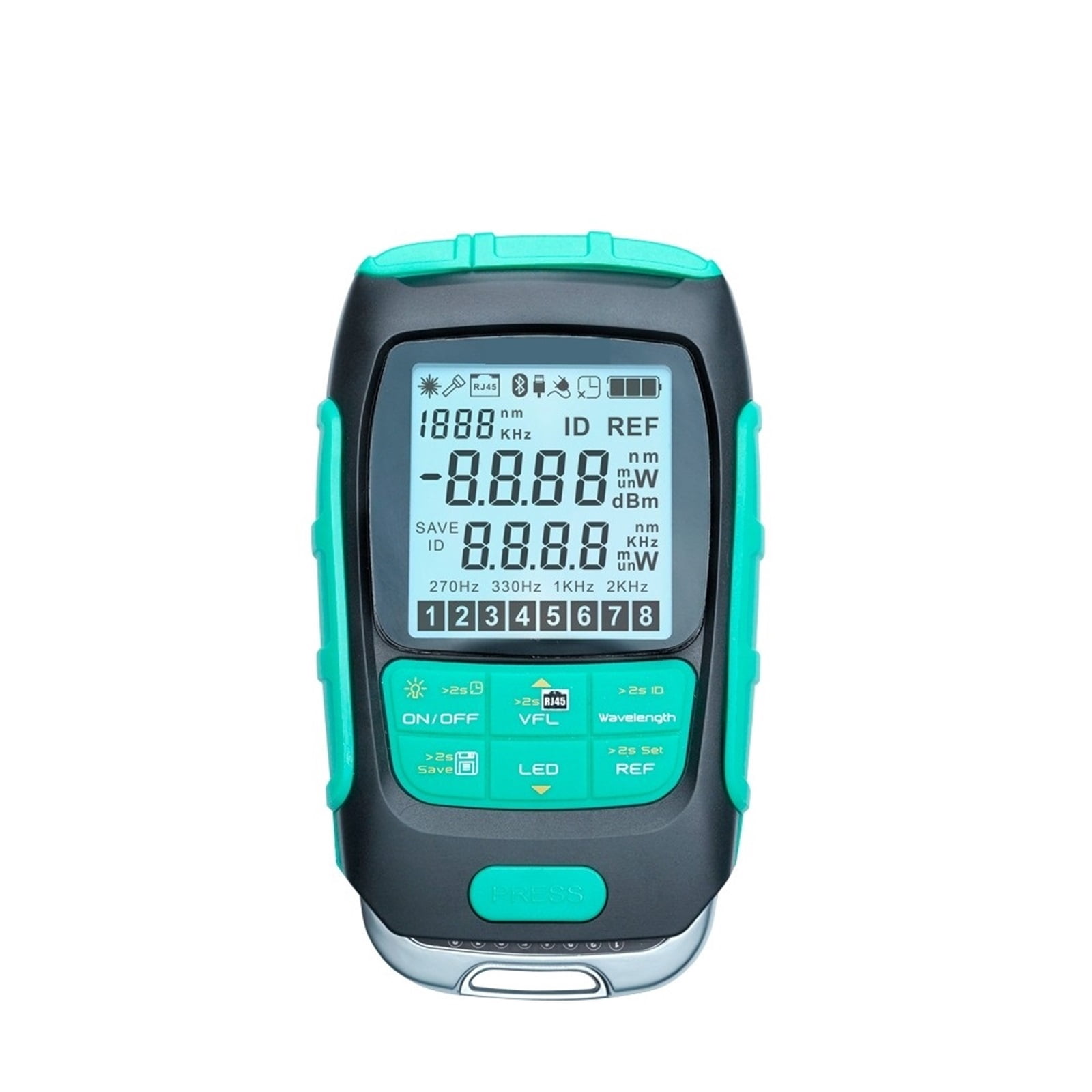 4 In 1 Fiber Optical Power Multimeter, Optical Power Meter + VFL + LAN ...