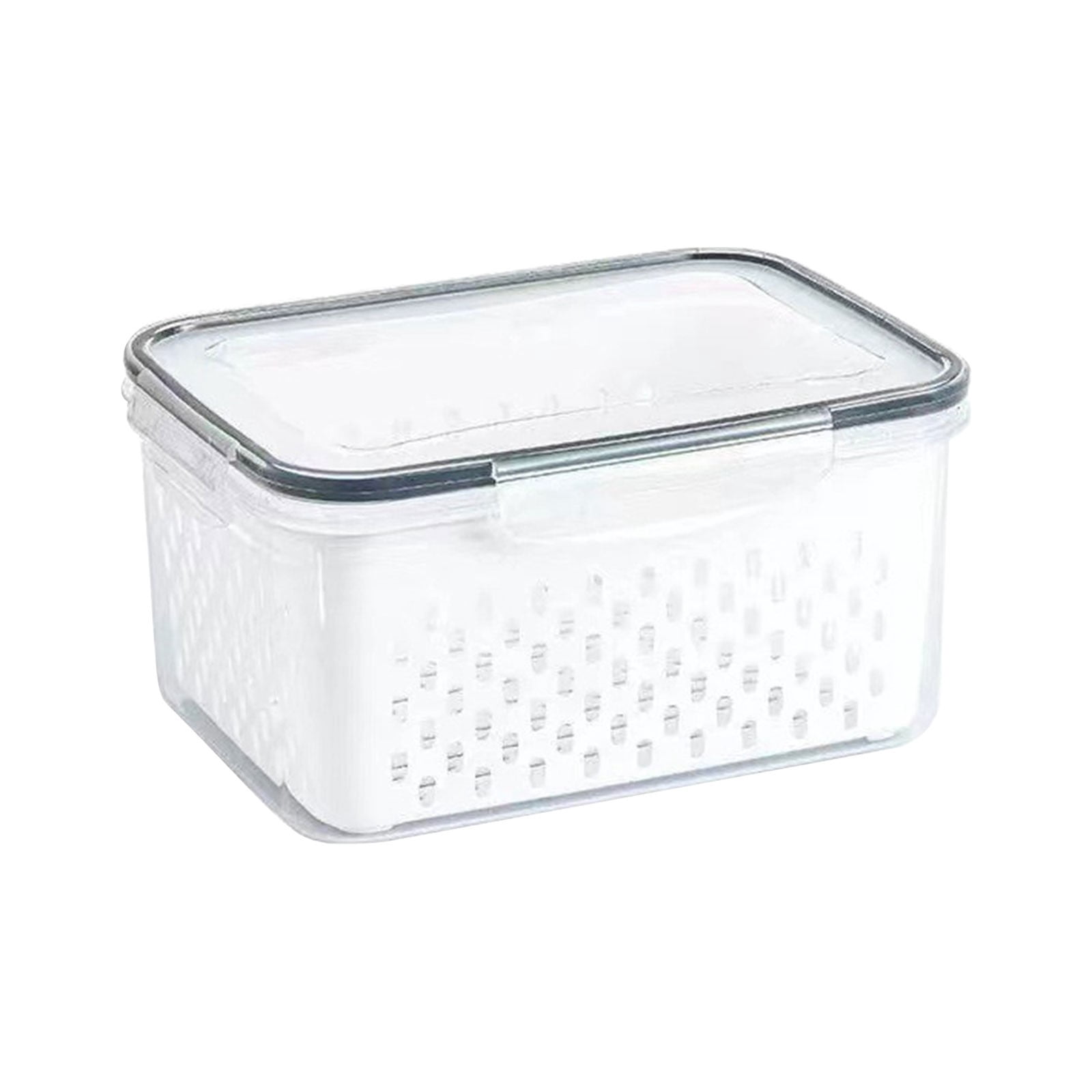 4 In 1 Food Storage Container, Produce Containers for Fridge, Household ...