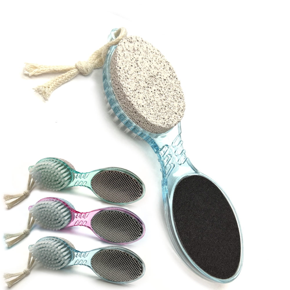 Bio Swiss 4-in-1 Foot Care Paddle: Scrub Tool to Remove Dead Skin ...