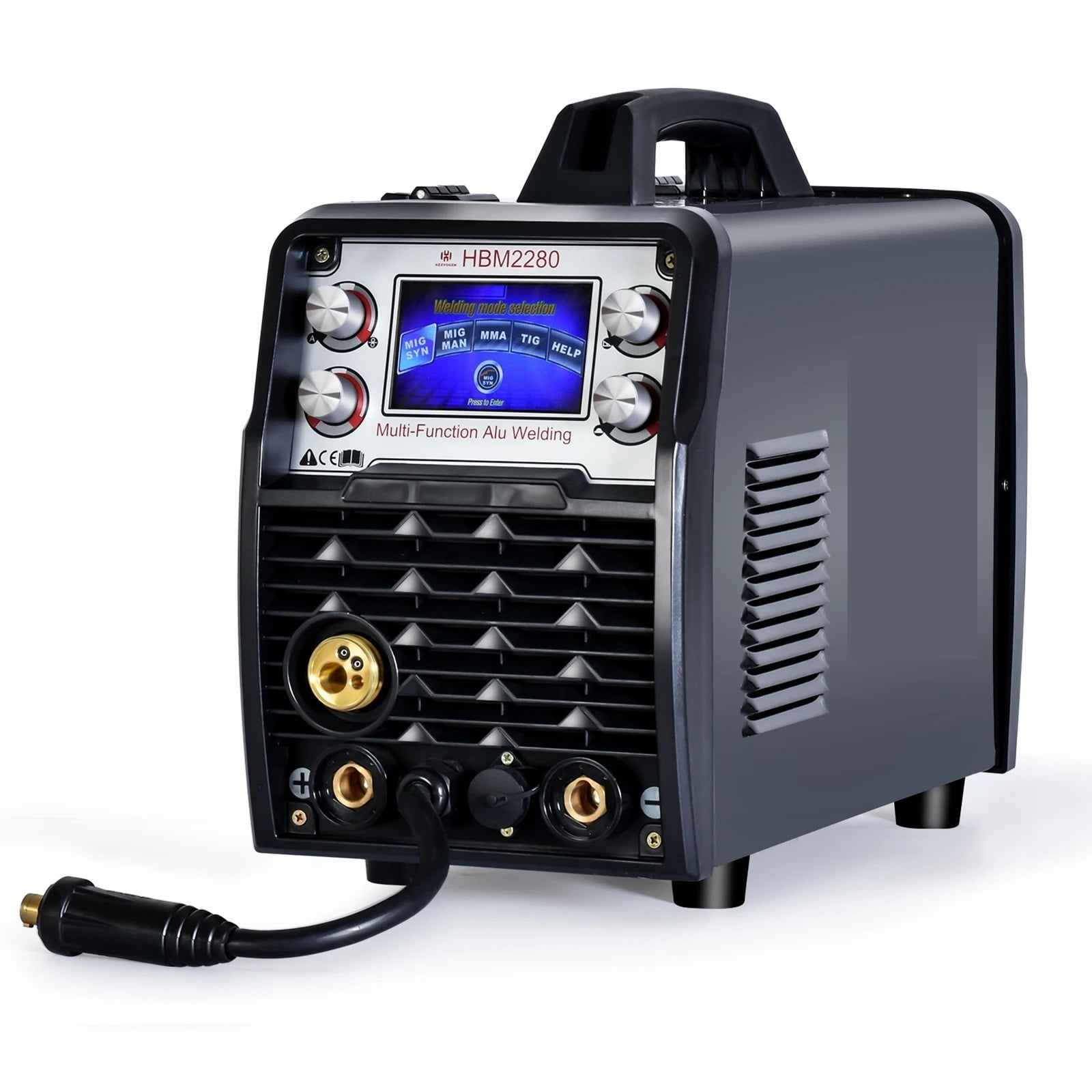 4 In 1 HBM2280 200A Semi-automatic Welding Machine Inverter Welder ...