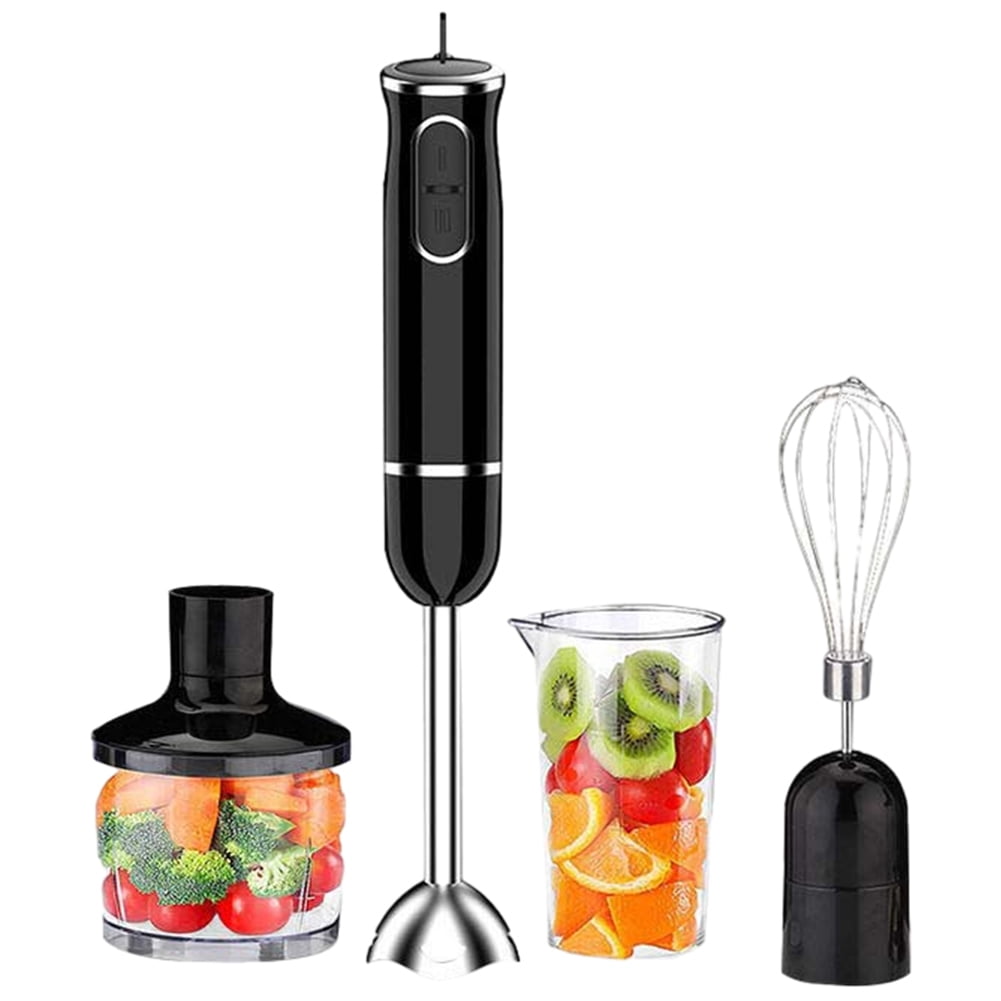 4 In 1 Immersion Handheld Mixer BPA-Free Handheld Juicer ...