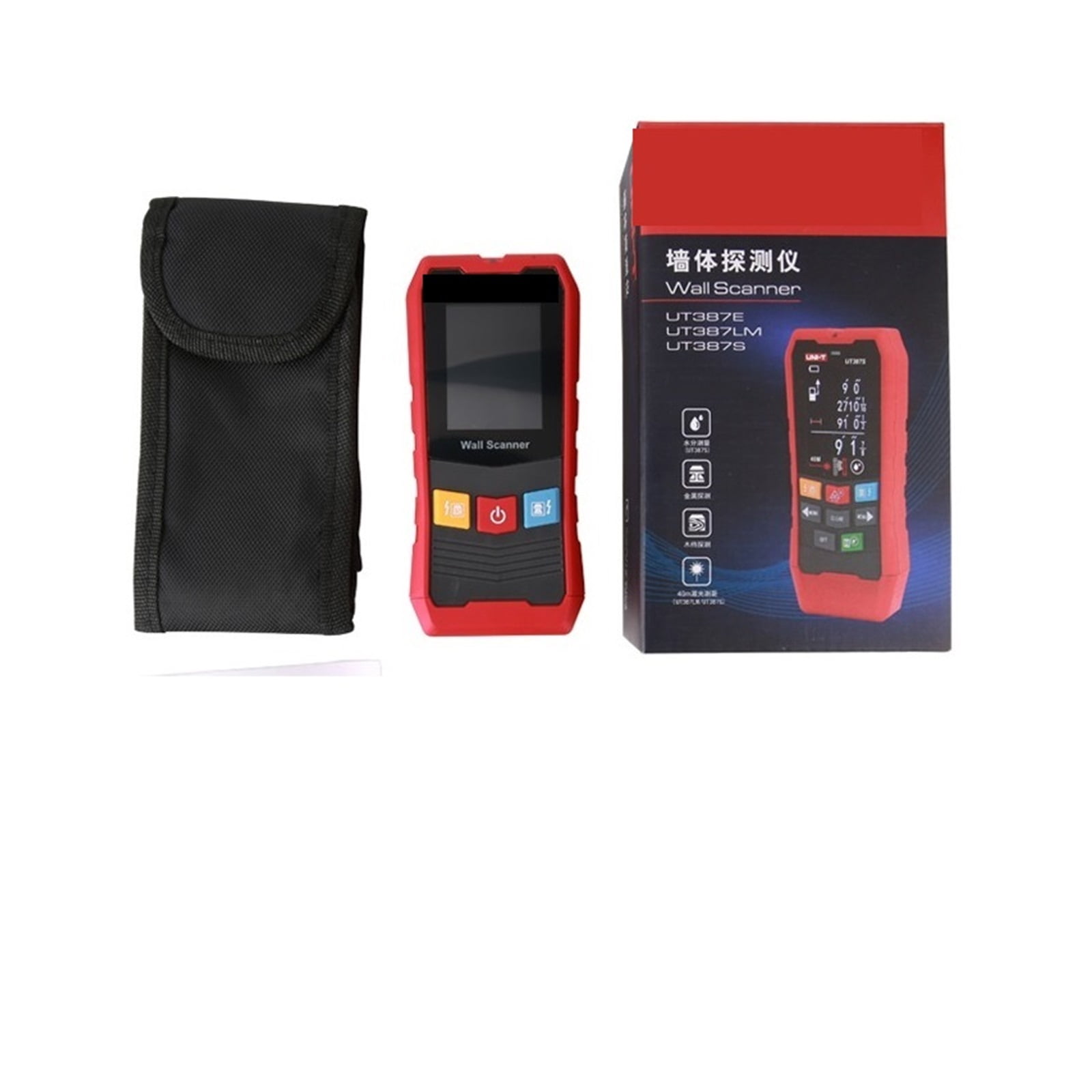 4 In 1 Metal Detector Wood Stud Finder AC Voltage Live Cable Wires ...