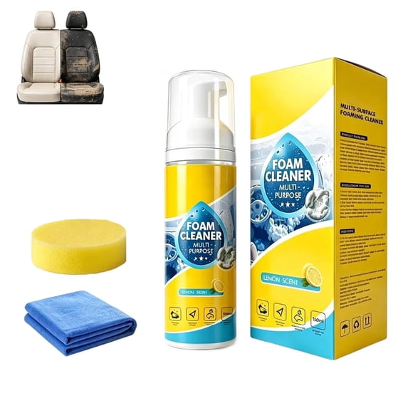 4-In-1 Multi-Enzyme Foam Cleaner,New Professional Foam Cleaner All ...