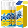 4-In-1 Multi-Enzyme Foam Cleaner, Powerful & Multipurpose Car Interior ...