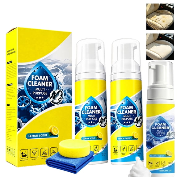 4-In-1 Multi-Enzyme Foam Cleaner – Professional All Purpose Powerful ...