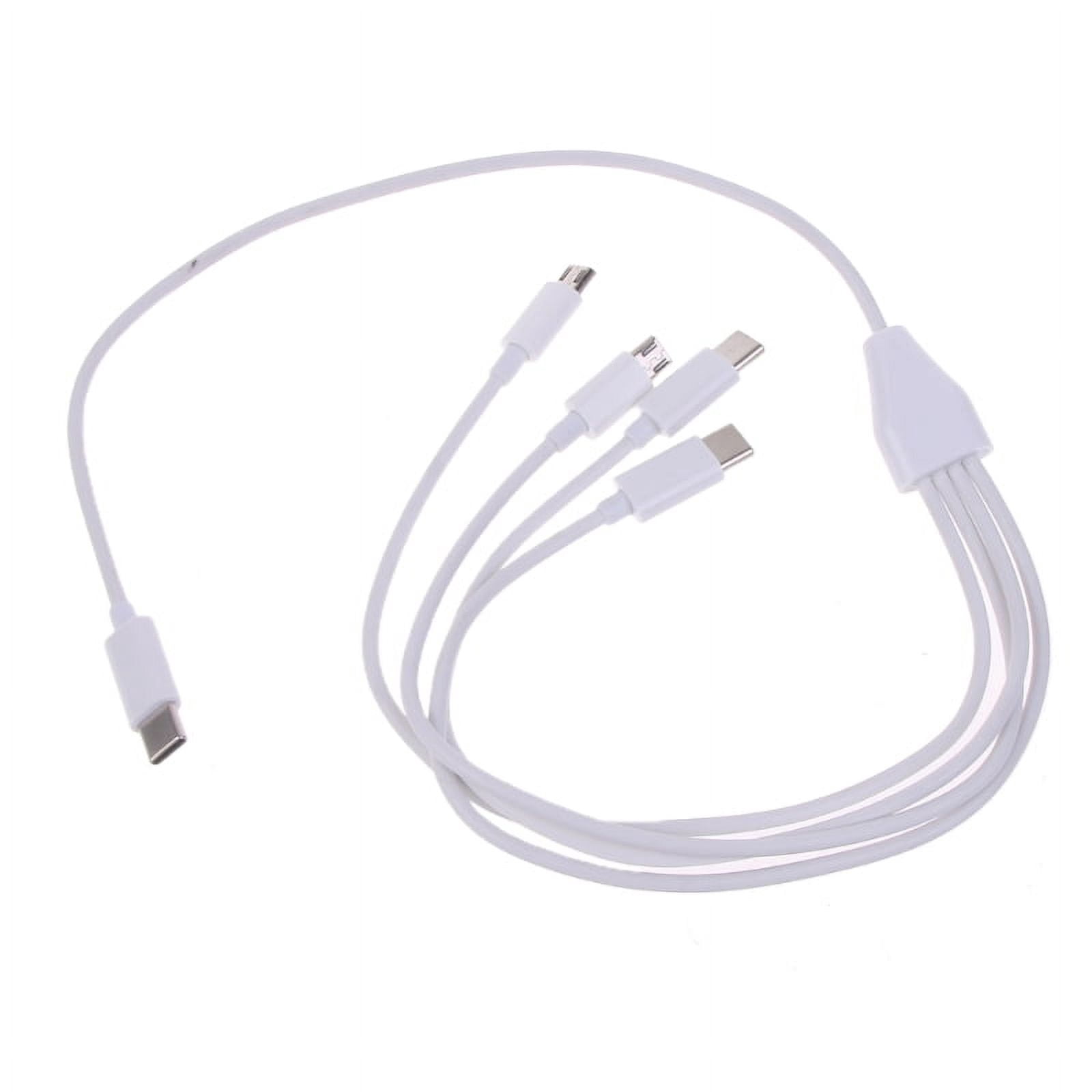 4 In 1 Multi-function USB C Charger Cable With USB C Micro USB ...