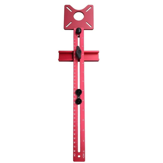 4 In 1 Router Milling Groove Bracket Inch-Centimeter Dual Unit ...