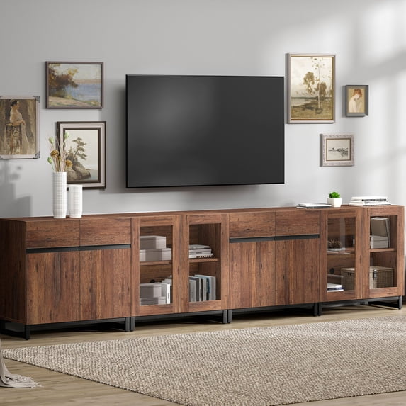 4 In 1 TV Stand For Tvs Up To 120 Inches, Modern Entertainment Center ...