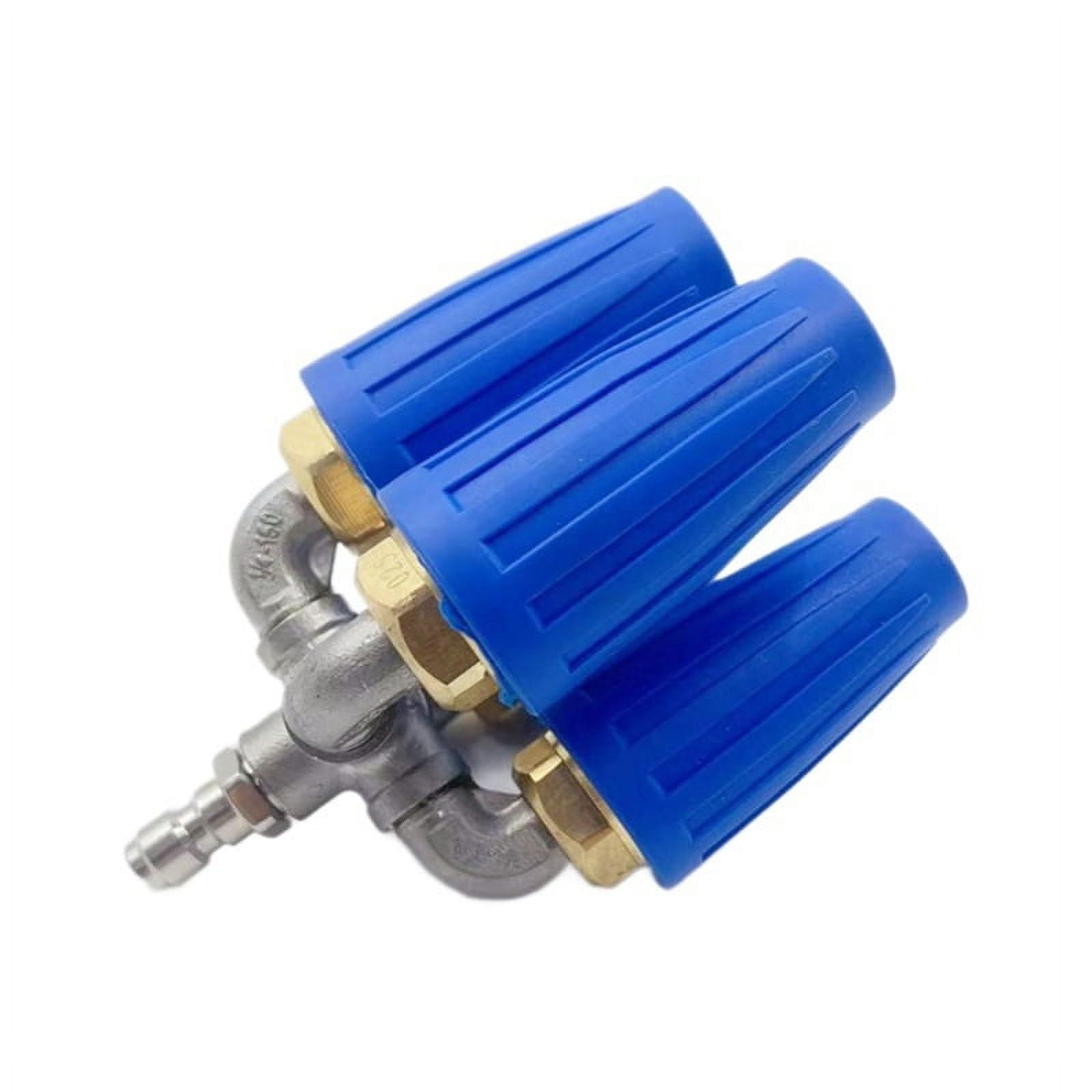 4-In-1 Turbine Nozzle Pressure Washer,2.0 Orifice Quadruple,360° Swivel ...