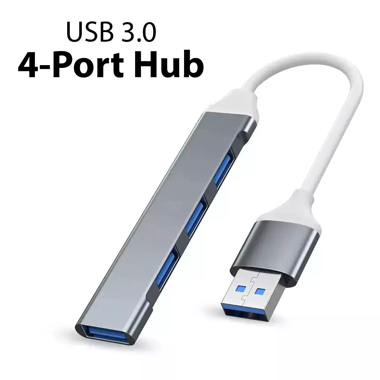 4 In 1 USB Hub Expander Four Port Hub Extension Dock For External ...